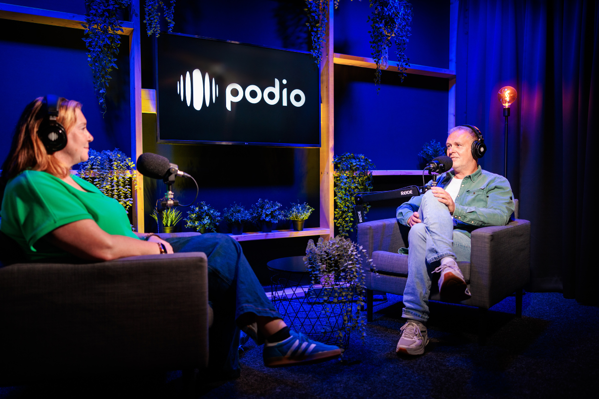 Over Podio | Full Service Podcast Partner